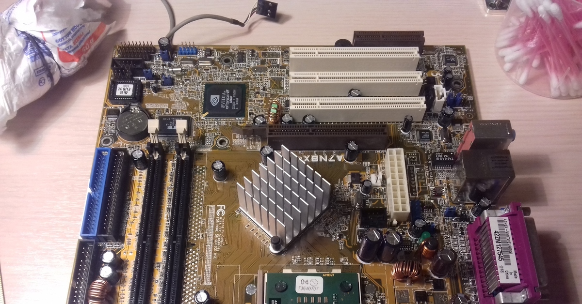 Неторопливое восстановление старого компа на Socket A (462) | Пикабу