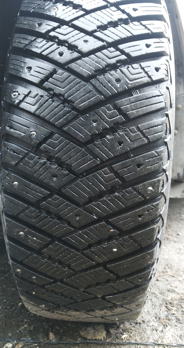 Зимние шины Goodyear. Или как потерять 35 тысяч рублей. | Пикабу