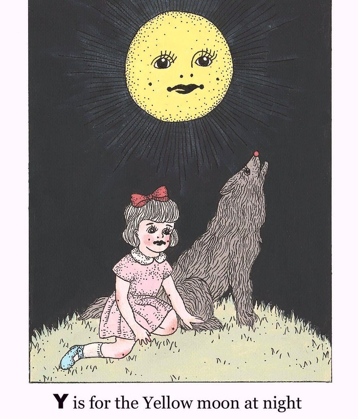 Хоррор алфавит by Alice Snow, ч.2 | Пикабу