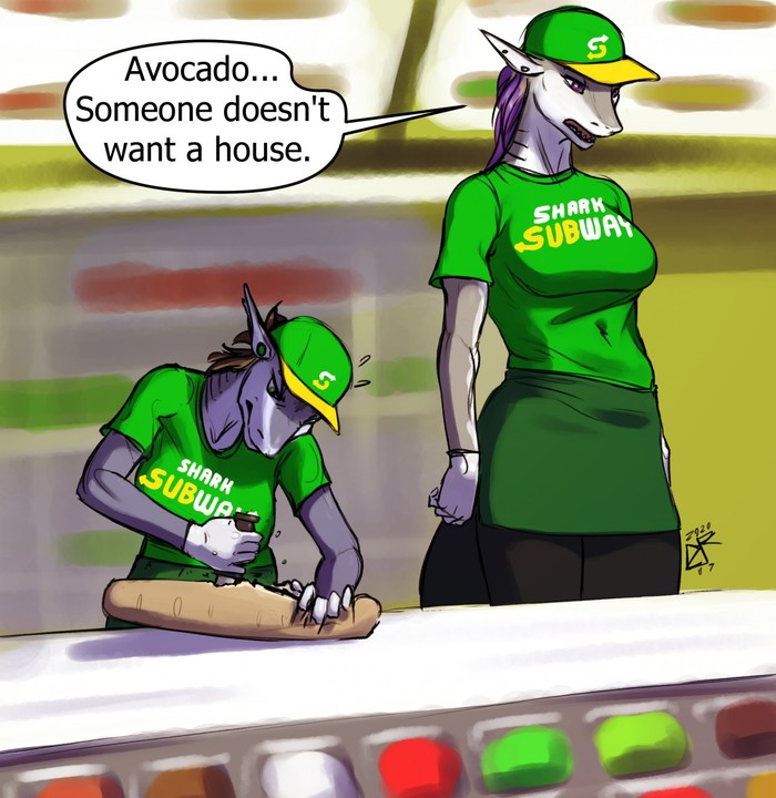 Shark Subway | Пикабу