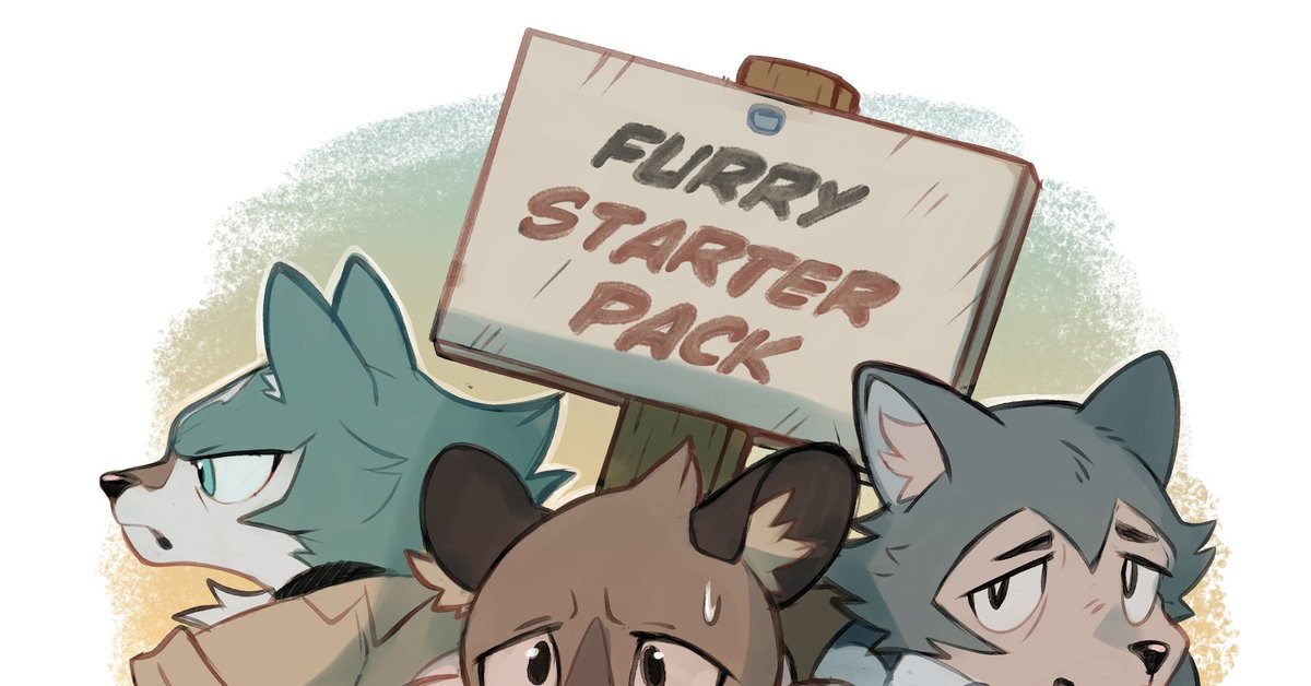 Furry Starter Pack | Пикабу