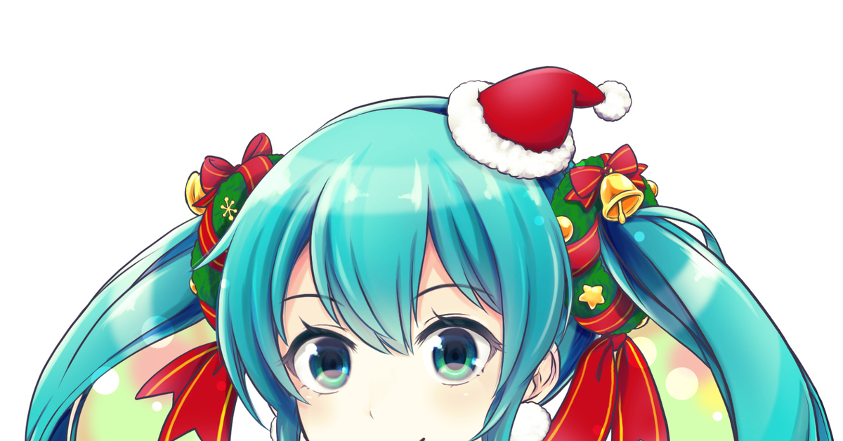 Miku Santa | Пикабу