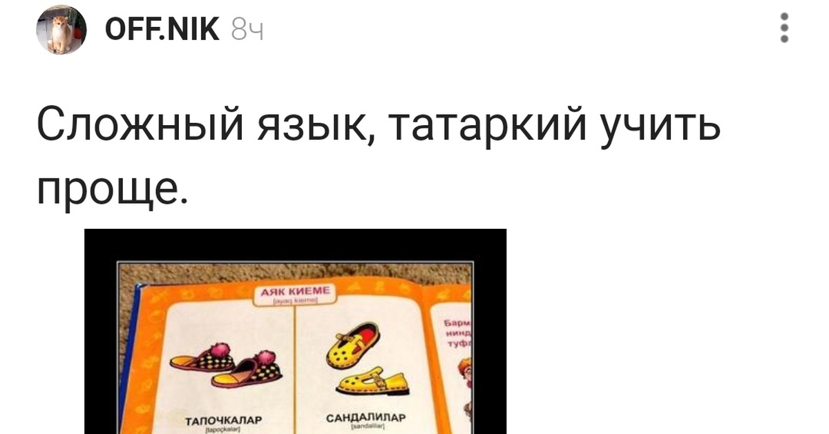 Самоучитель татарского языка на Пикабу. Первый урок прямо сейчас | Пикабу