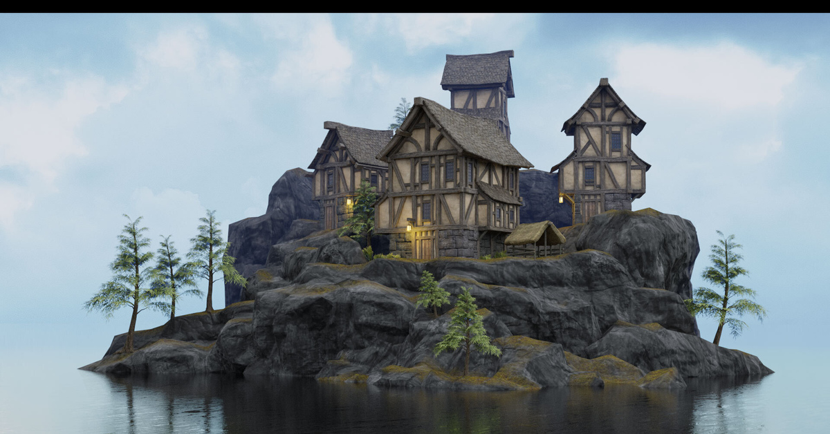 Курс Blender Environment Artist Create 3d Worlds на русском в переводе от Widagon Полный