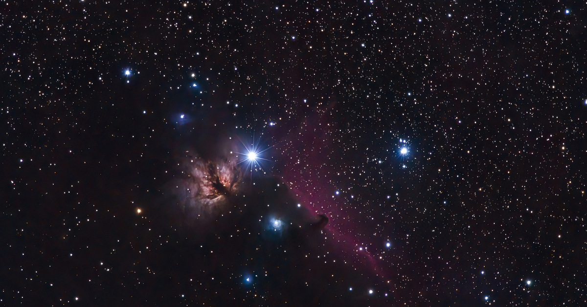 Первая DSO (Deep Sky Object) съемка в 2023 году - 24.01.23 14:11 | Пикабу