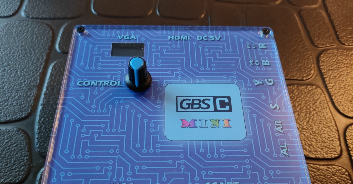 Обзор GBSC Mini — недорогой конвертер для ретрогеймера - 05.02.23 16:18 ...