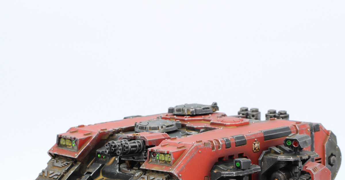 Blood Angels. Land Raider Angel Infernus | Пикабу