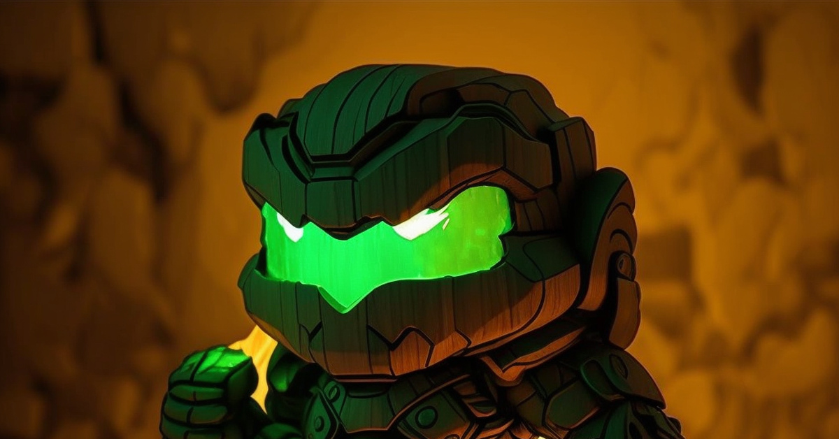 Chibi Doomguy Пикабу
