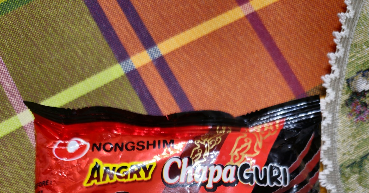 Nongshim Angry ChapaGuri Ram-Don Super Spicy - 20.04.23 21:38 | Пикабу