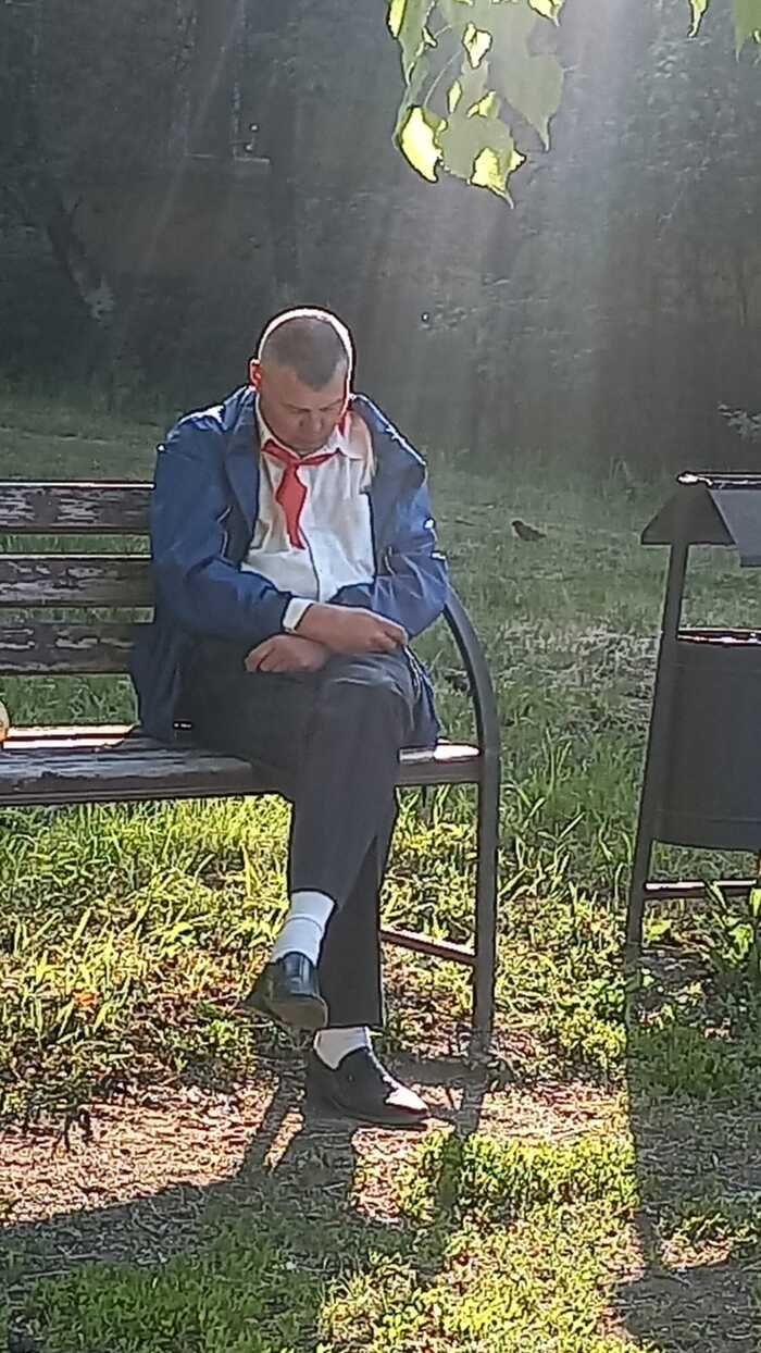 Настоящий пионер))) | Пикабу