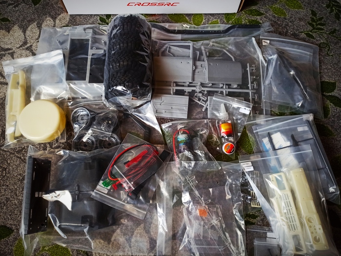 Unboxing Crossrc DEMON SU4 1/10 scale offroad SUV r/c | Пикабу