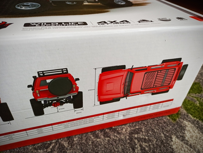 Unboxing Crossrc DEMON SU4 1/10 scale offroad SUV r/c | Пикабу