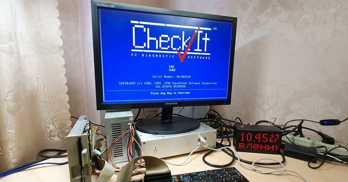 Ретрокомпьютинг. Поиск-2 PC XT на базе 8086 или NEV V30 | Пикабу