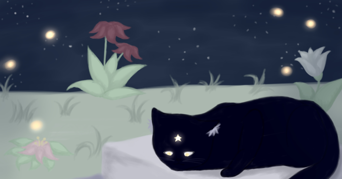 Moon cat created by the song | Пикабу