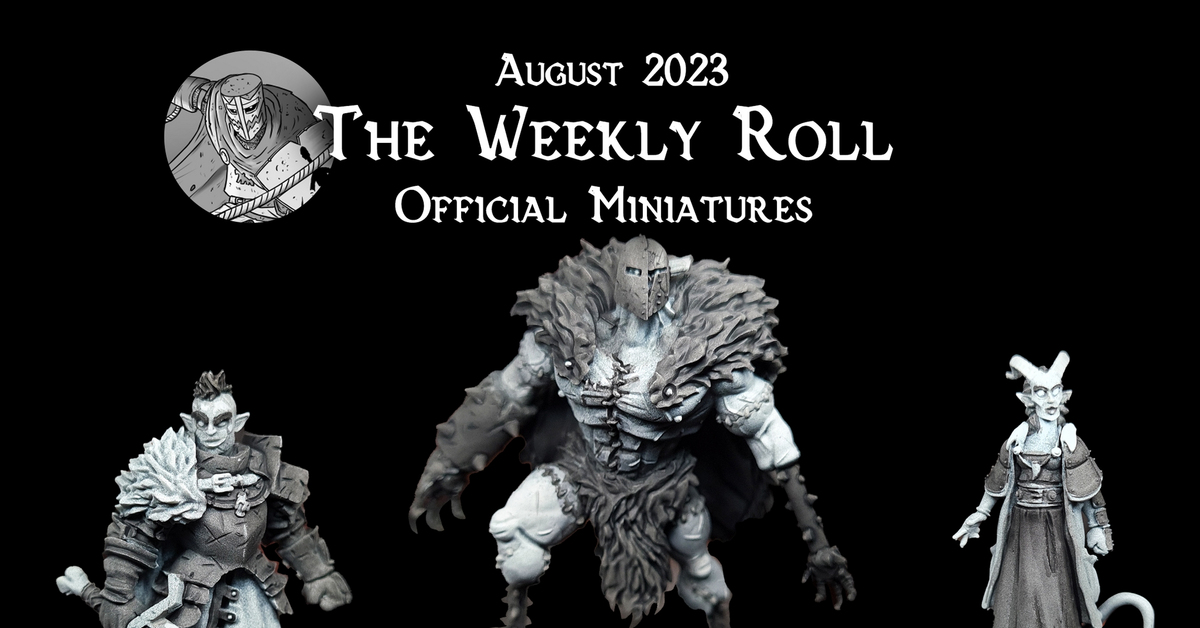 The Weekly Roll - официальные миниатюры Отряда Ведра для 3d-печати - 06 ...