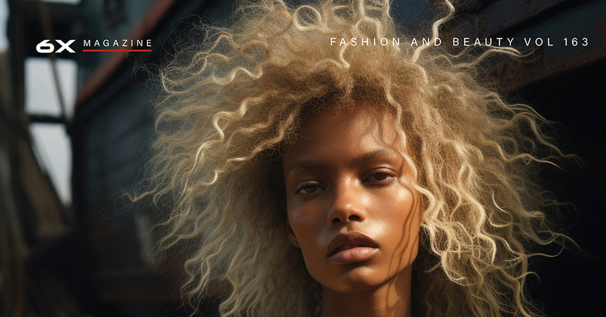 Публикация моих Ai работ в американском журнале 6X magazine Fashion ...