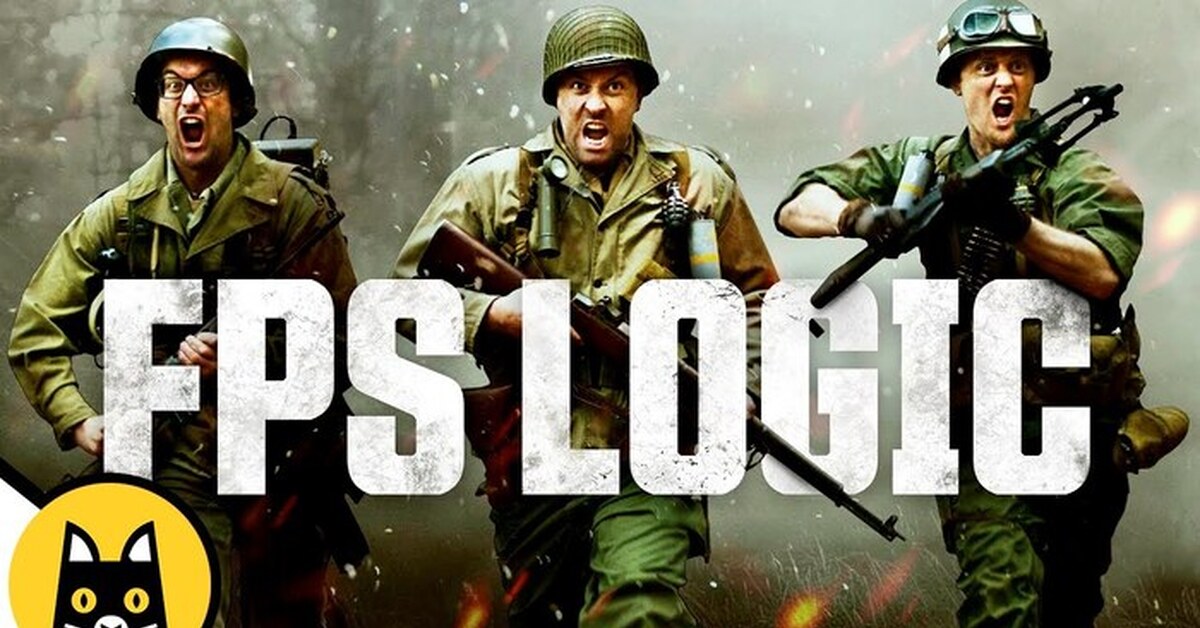 Когда начинаешь новую кампанию в шутере - В УКРЫТИЕ! / FPS Logic на русском (озвучка Bad Vo1ce ...