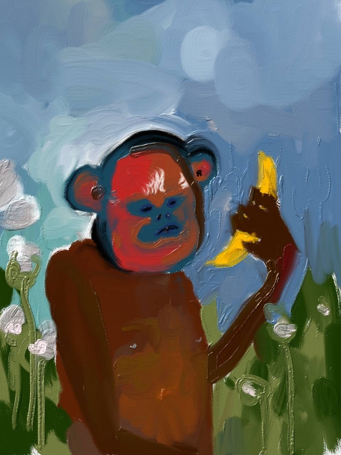 Monkey mood | Пикабу