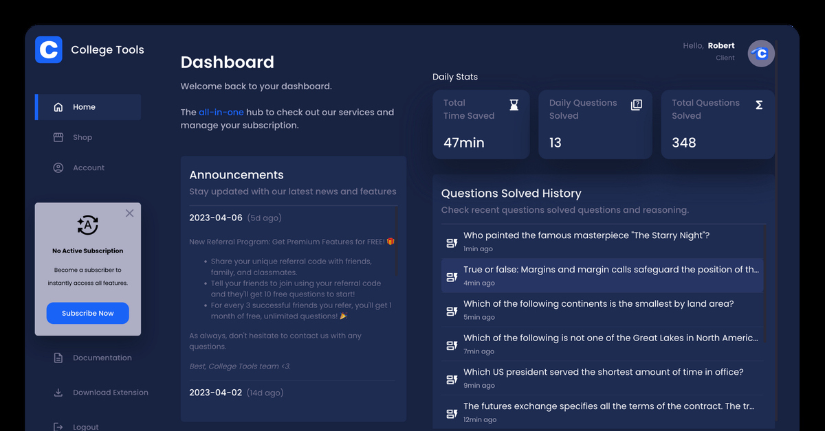 College Tools: Эффективные инструменты для обучения на основе ...
