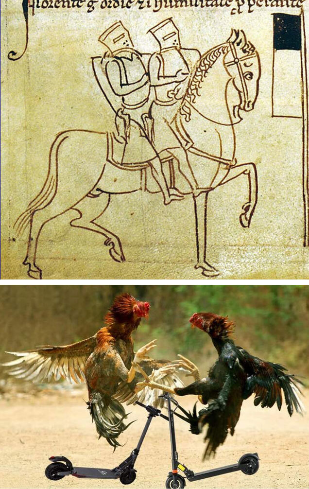 Самокатчики est. 1119 AD | Пикабу