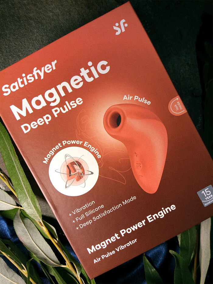 Розыгрыш от SexFox. Вакуум-волновой бесконтактный стимулятор клитора Satisfyer Magnetic Deep ...