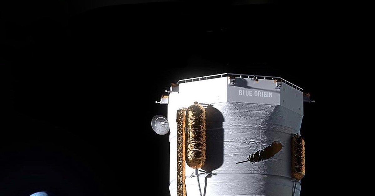 Blue Origin анонсировали грузовой посадочный модуль Blue Moon Mark 1 ...
