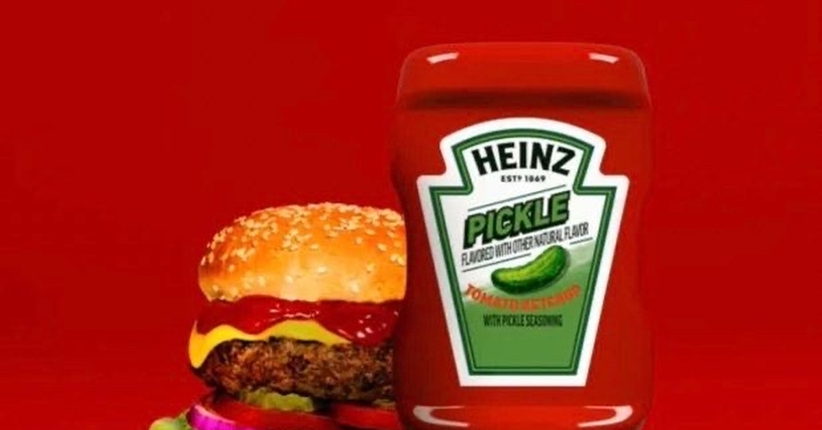 Heinz со вкусом соленых огурцов | Пикабу
