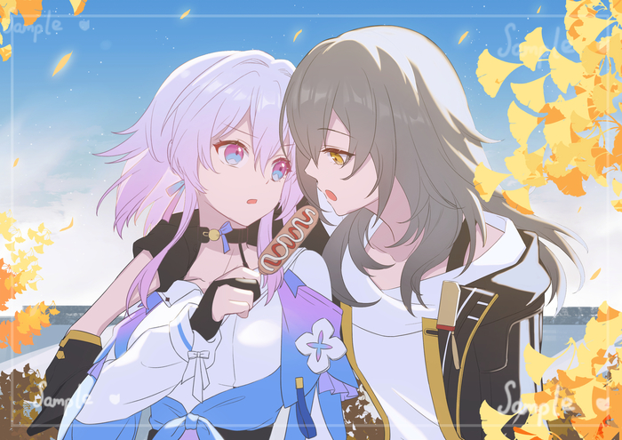 Stelle & March 7th | Пикабу