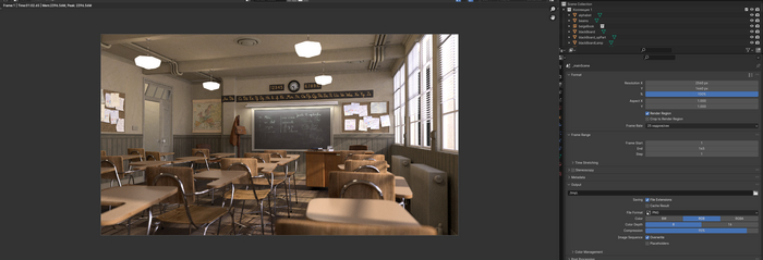 Рендеринг на Blender Cycles на видеокартах Intel Arc (A770 16 Gb) и проблема Loading render ...