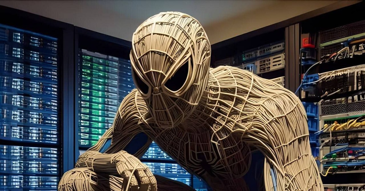 Spider-LAN | Пикабу