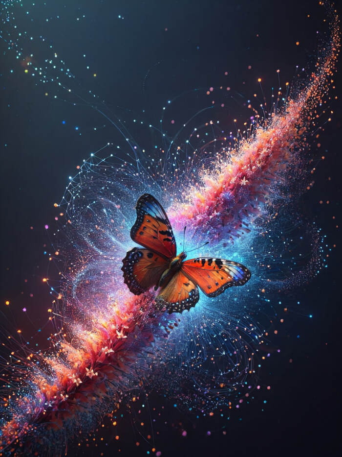 Particles Style — SDXL LoRA | Пикабу