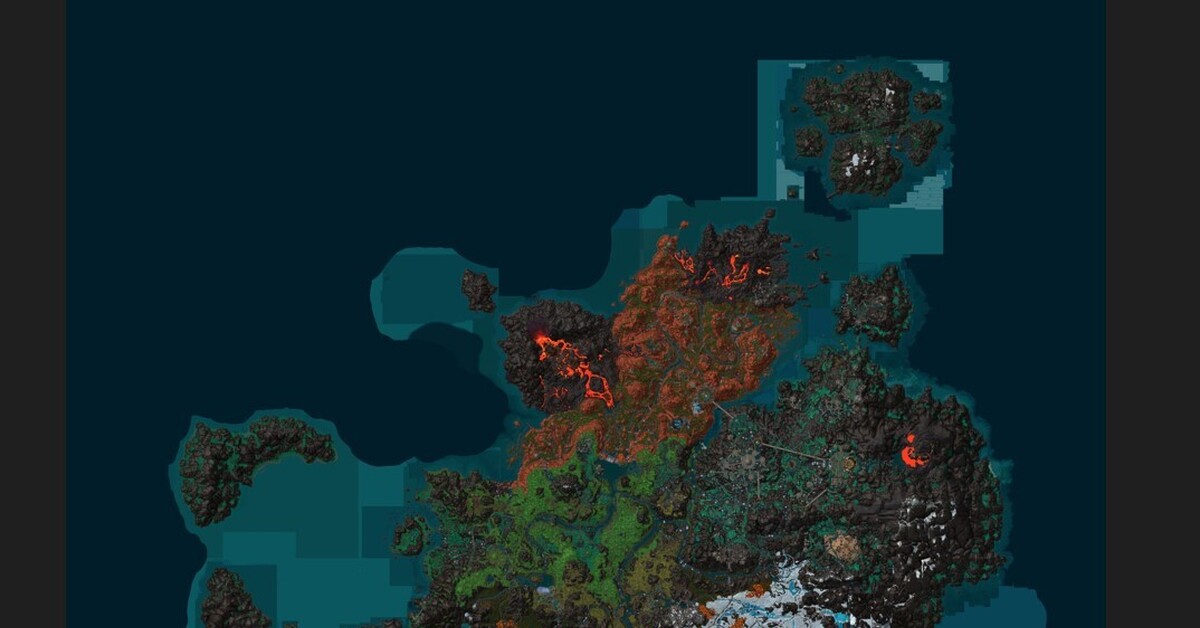 Занимательная Картография: карта Dragonflight - 13.02.24 16:37 | Пикабу