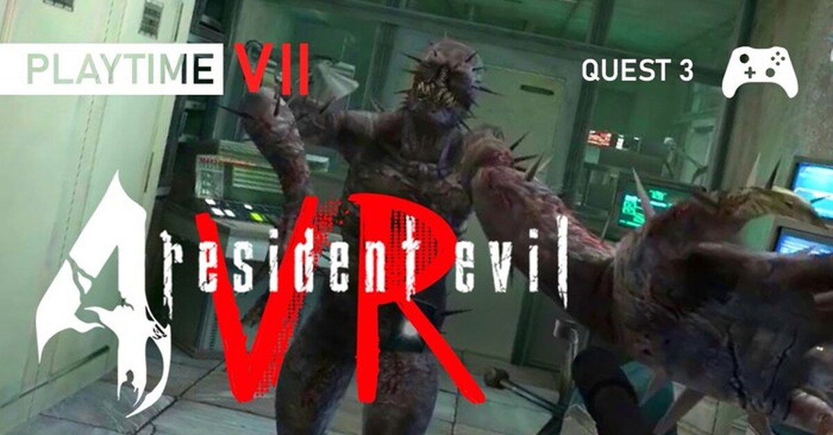 Прохождение Resident Evil 4 VR. Oculus Quest 3 - Колючий как кактус ...