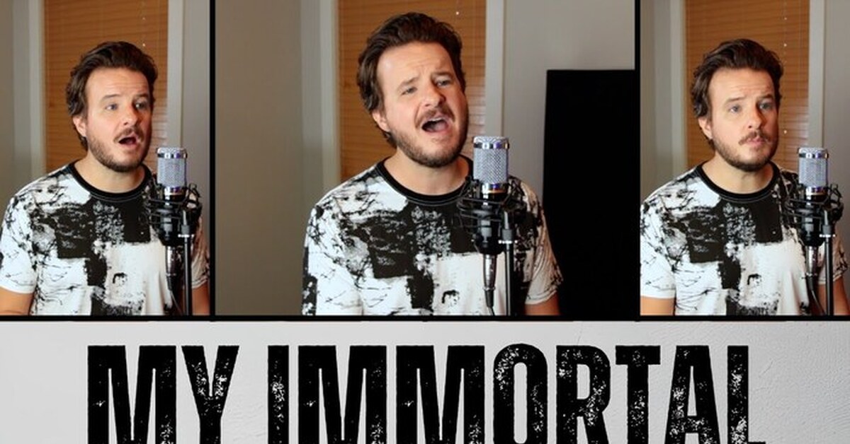 Jared Halley - My Immortal (Evanescence cover) | Пикабу