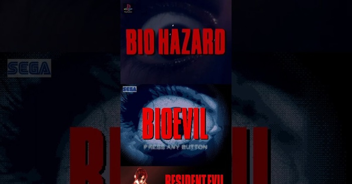 Resident Evil (PlayStation 1) vs Bio Evil (Sega Mega Drive) | Пикабу