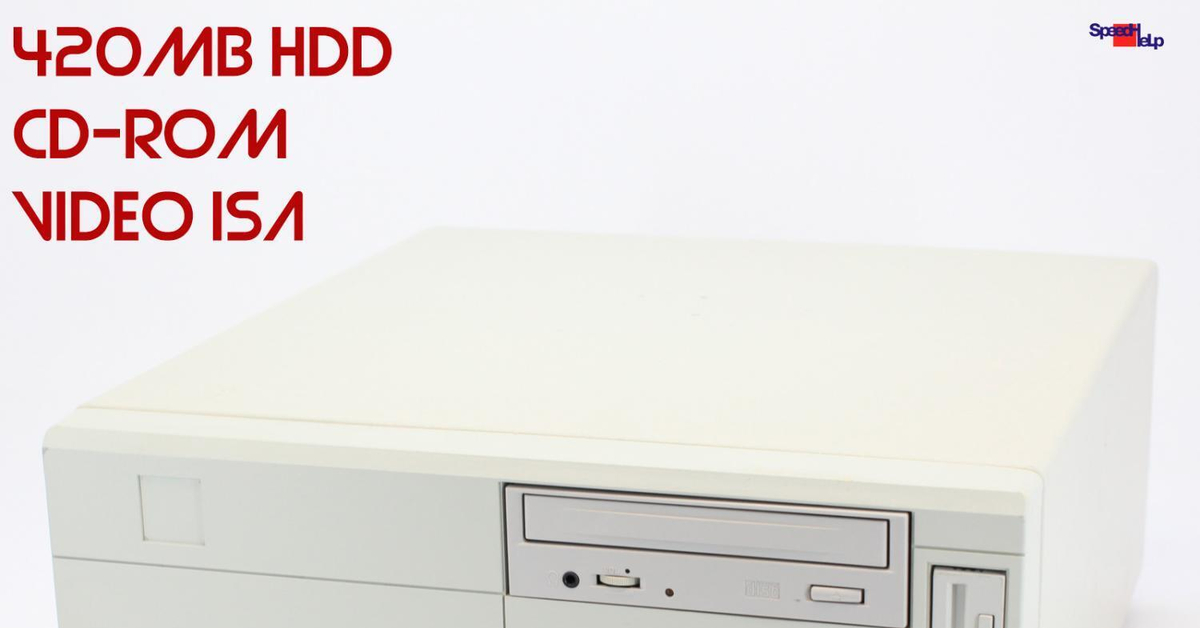 Раритет: i80286 INTEL 286 12MHZ COMPUTER PC VINTAGE 420MB HDD | Пикабу