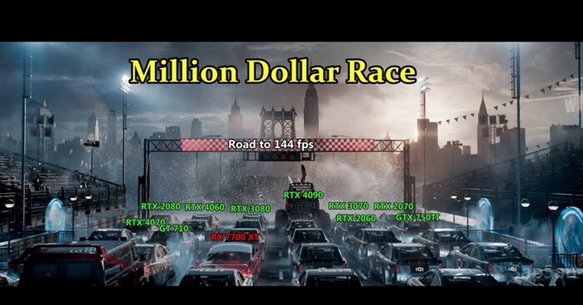 Million Dollar Race | Пикабу