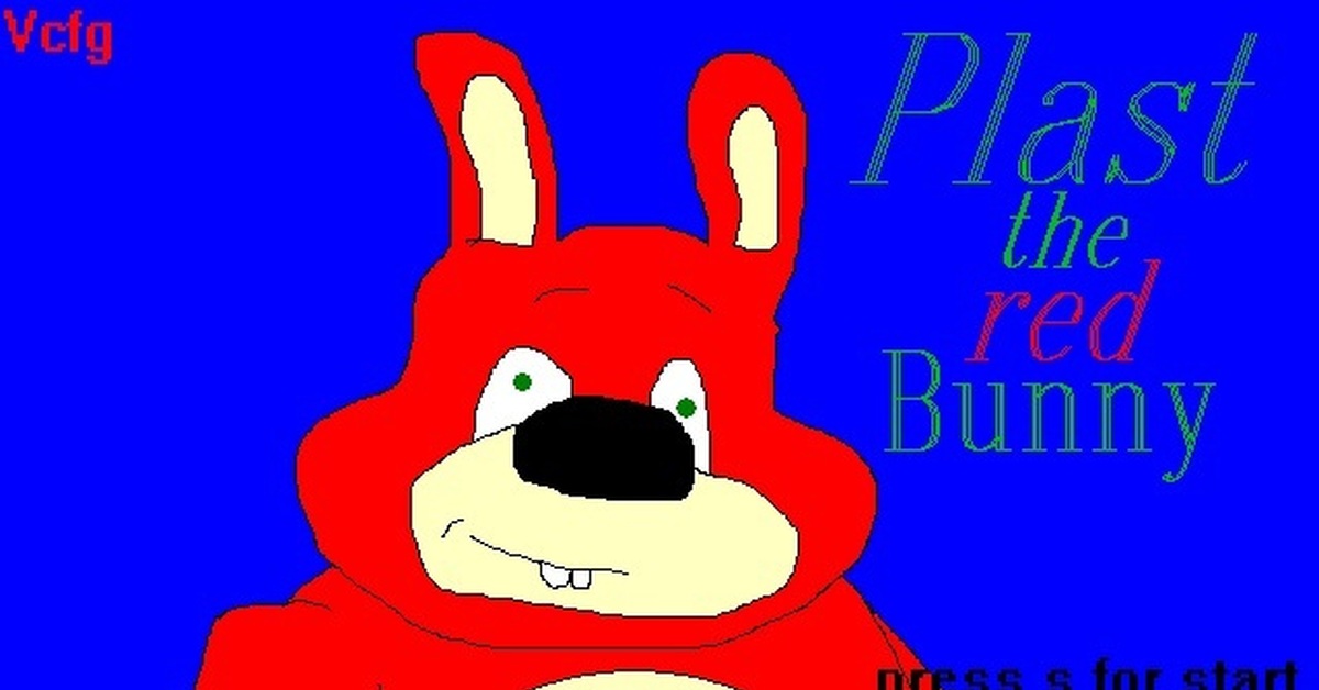 Создаётся игра Plast the red bunny от студии Vcfg - 19.04.24 13:55 | Пикабу