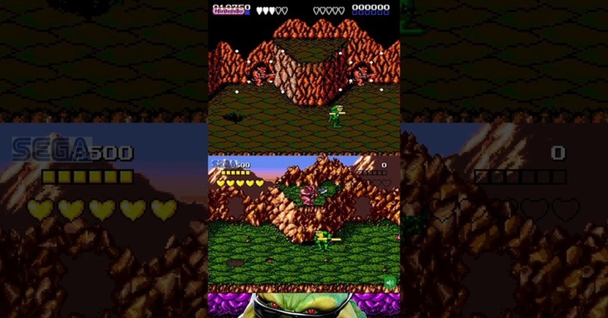 Dendy vs Sega: Battletoads | Пикабу