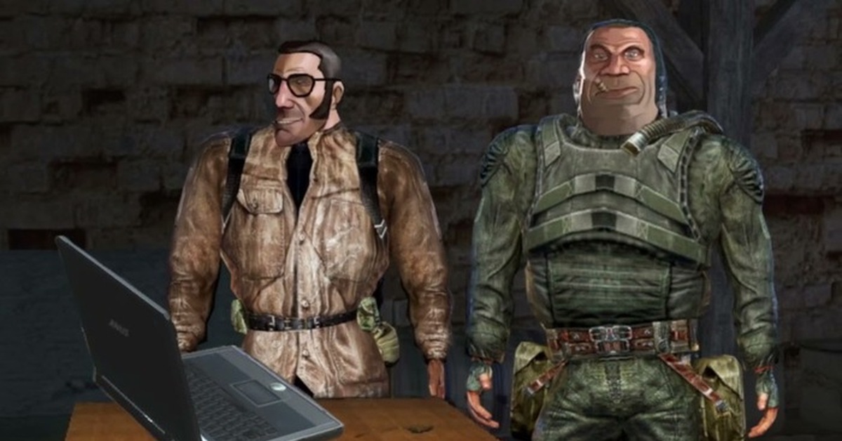 МГЕ Сталкер / MGE Stalker №9 - STALKER 2 на ноутбуке (скетч-шоу) | Пикабу