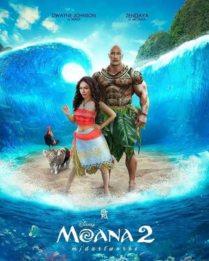 Моана Live Action Пикабу