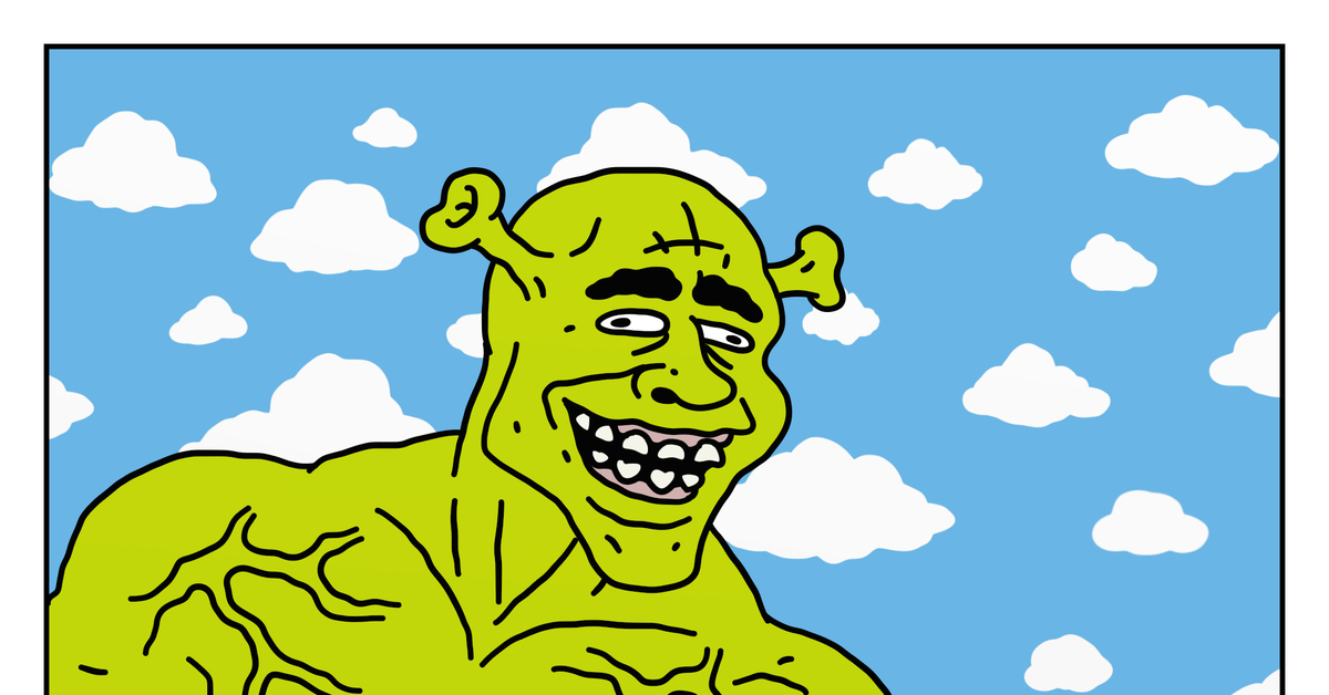Giga Shrek | Пикабу