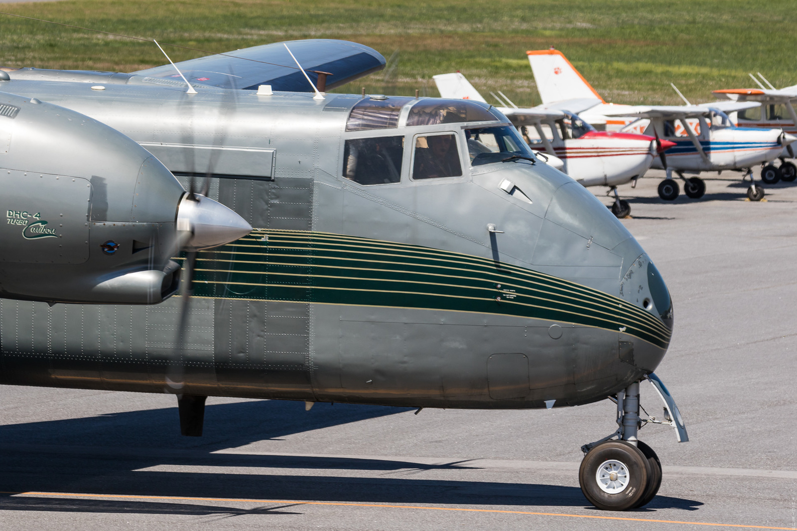 DHC-4T Turbo Caribou - один из редчайших транспортных самолётов ...