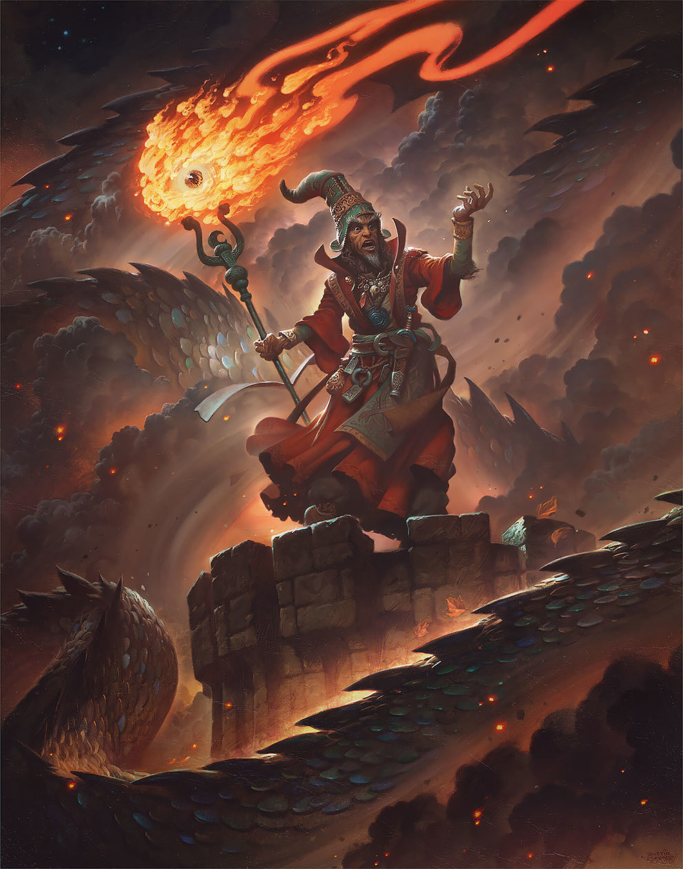 Фантастические иллюстрации Джастина Джерарда | Пикабу