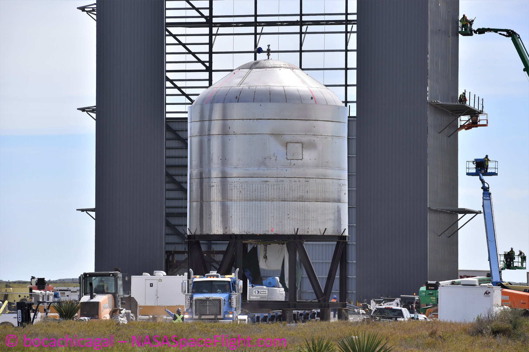 SpaceX Starship. Новости из Boca Chica #16 - 09.03.20 19:27 | Пикабу