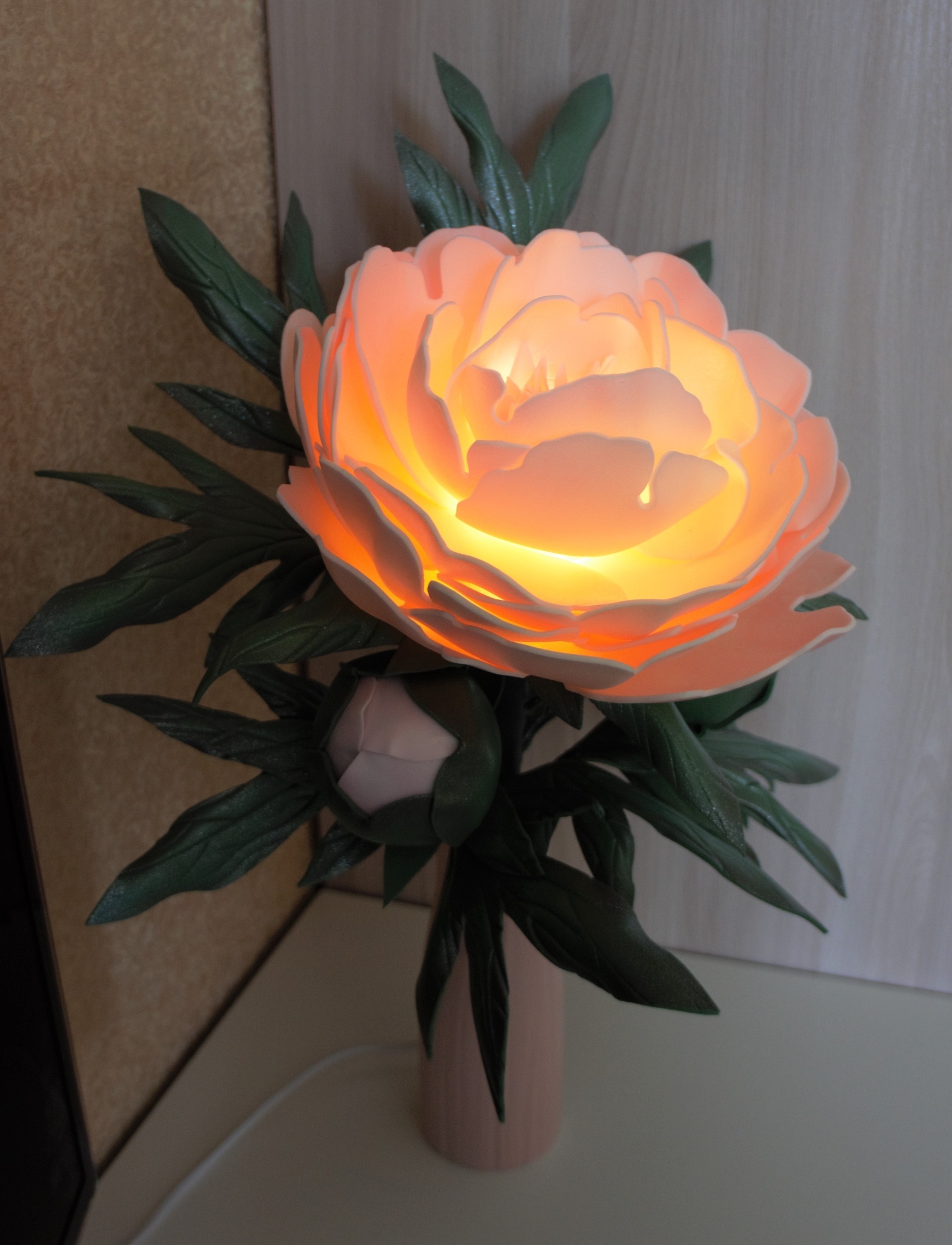 Светящиеся цветы | Пикабу