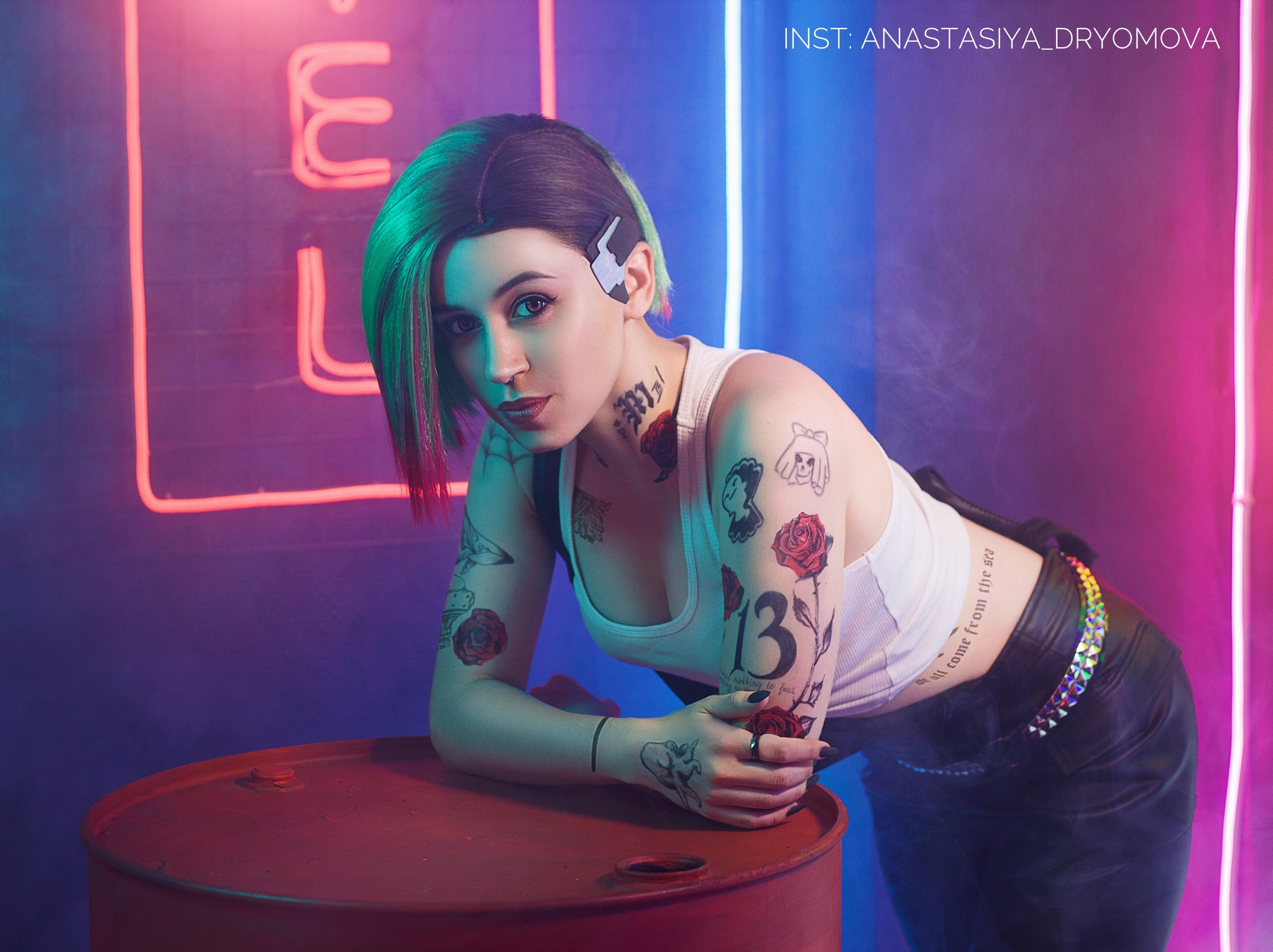 Cyberpunk 2077 Judy Alvarez Cosplay Пикабу