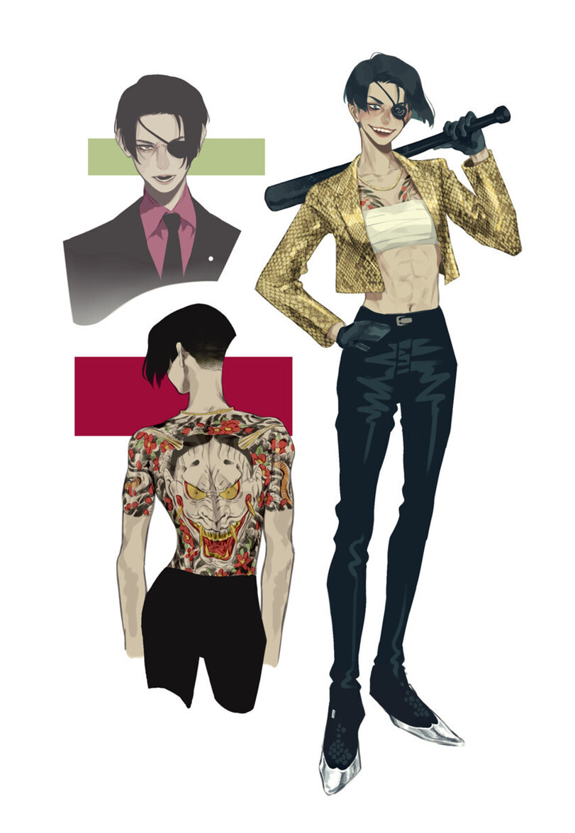 Goromi Majima r63 | Пикабу