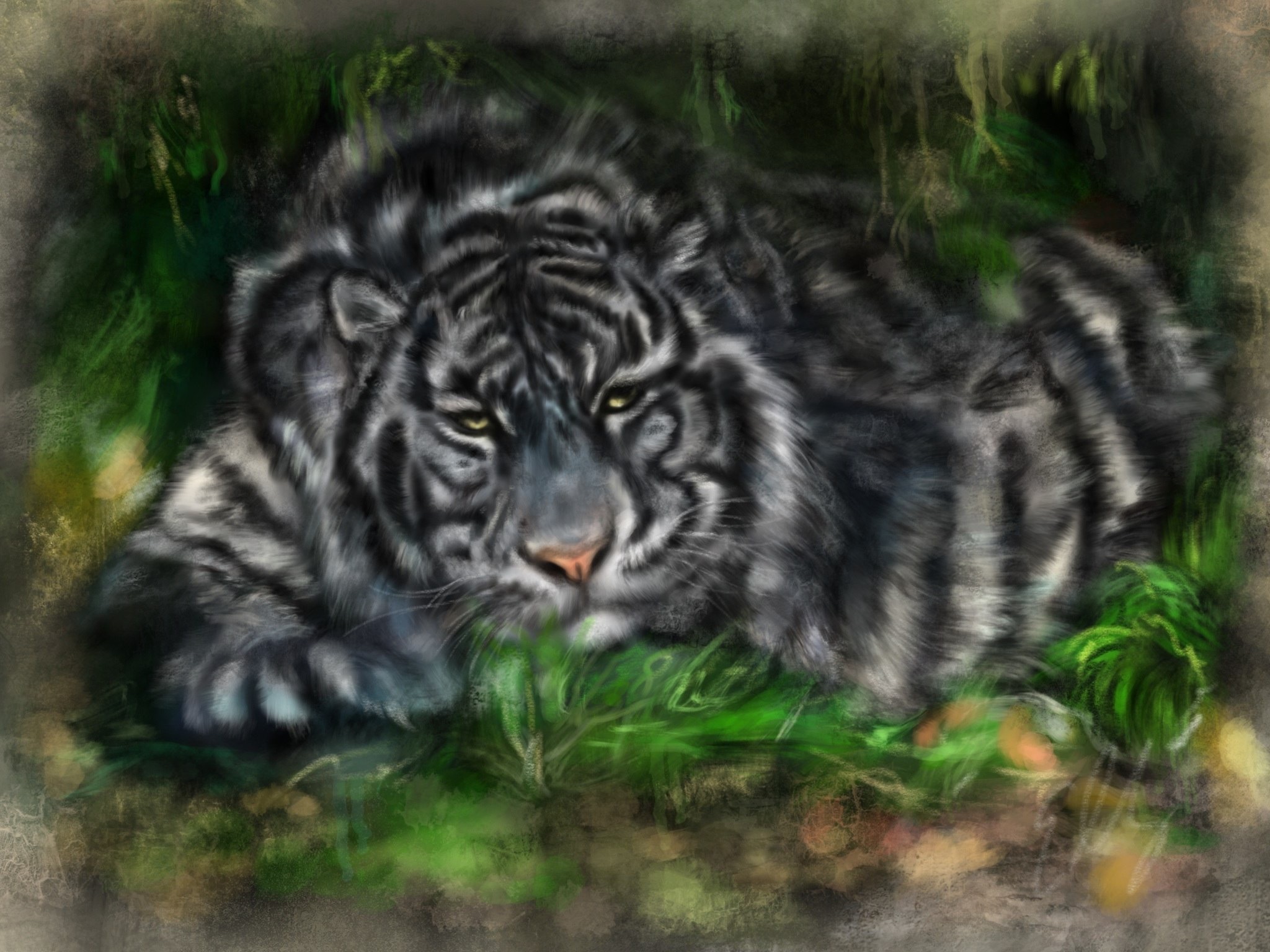 Давно пальцем рисовал | Пикабу