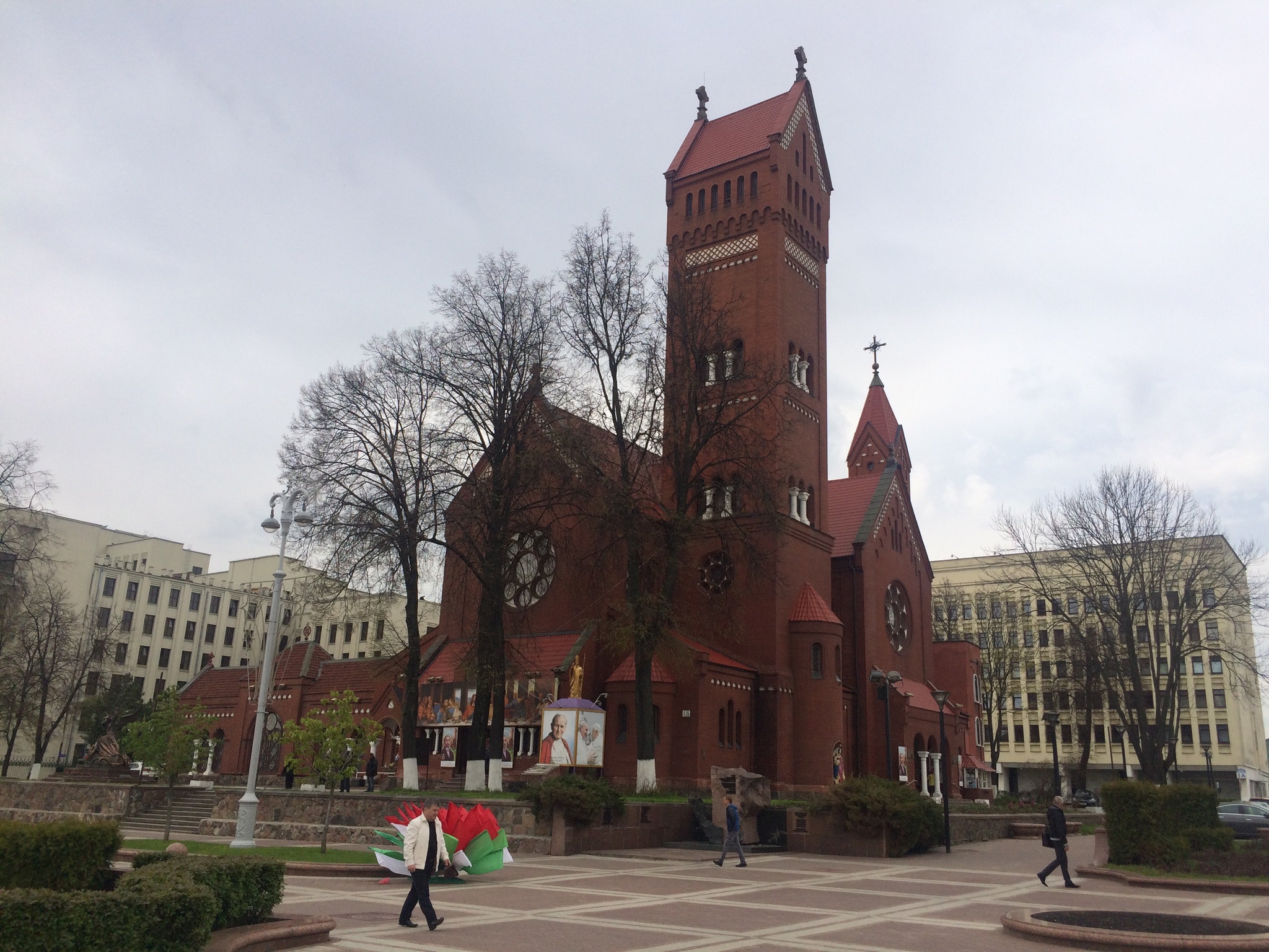 Костёл Святых Симона и Елены, Минск | Пикабу